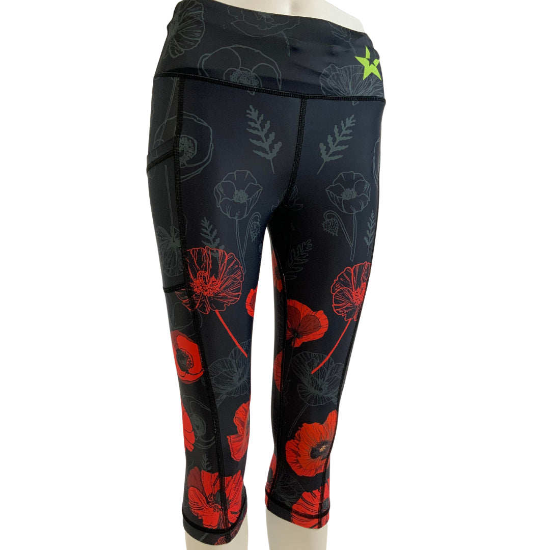 Capri | Poppy – FLANCI Activewear